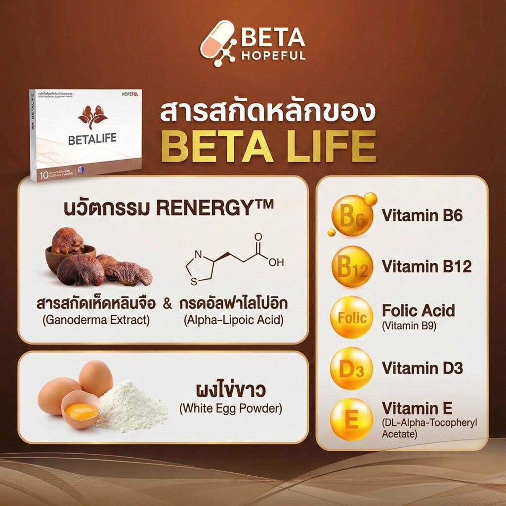 BETA LIFE : อาหารเสริมบำรุงไต | betahopful.com